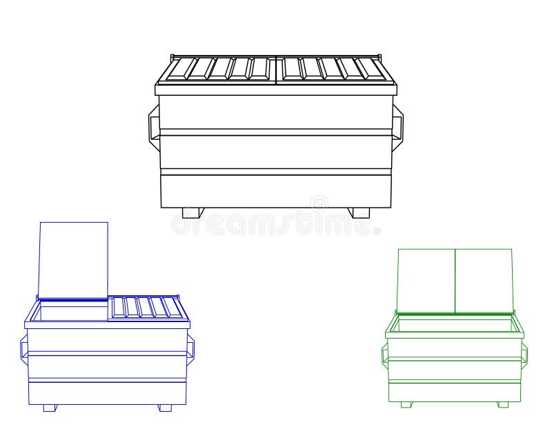 Dumpster Stock Illustrations – 9,845 Dumpster Stock Illustrations ...