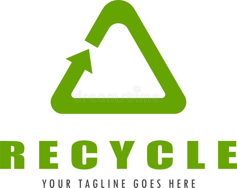 Recycling Ecology Logo or Icon Design Stock Illustration - Illustration ...