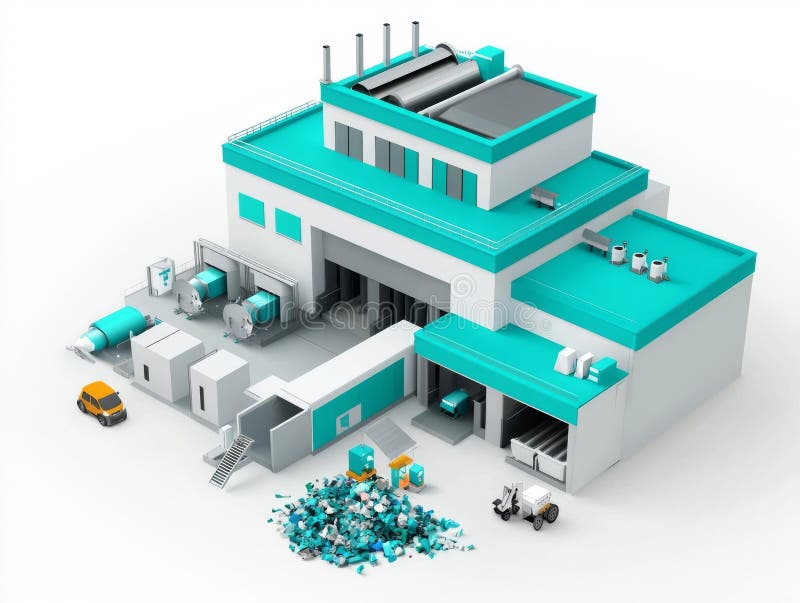 Recycling Facilities for Plastic Waste To Create New Materials, Thereby ...