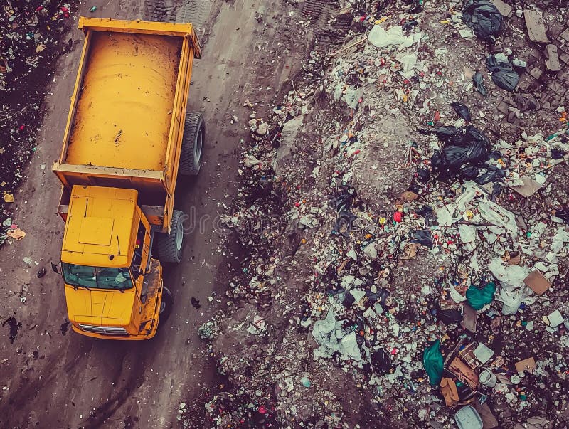 Recycling Facility Making Compost from Organic Waste, Providing ...