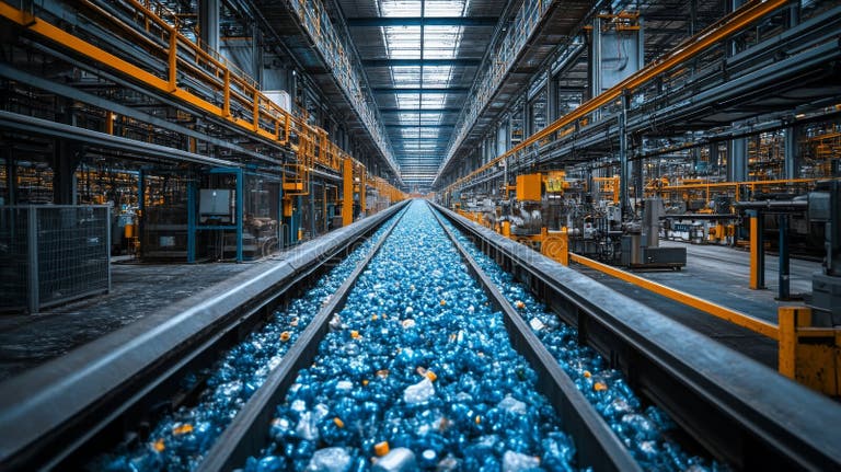 Recycling Facility Showcasing a Closed Loop Manufacturing System with ...