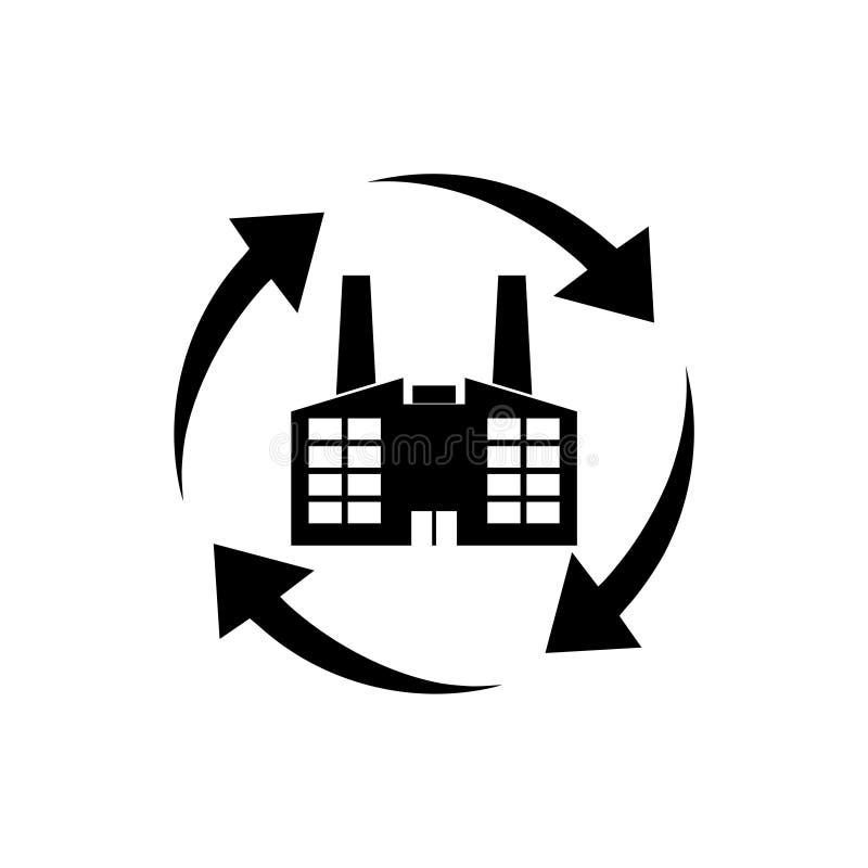 Recycling Factory Logo Stock Illustrations – 1,905 Recycling Factory ...
