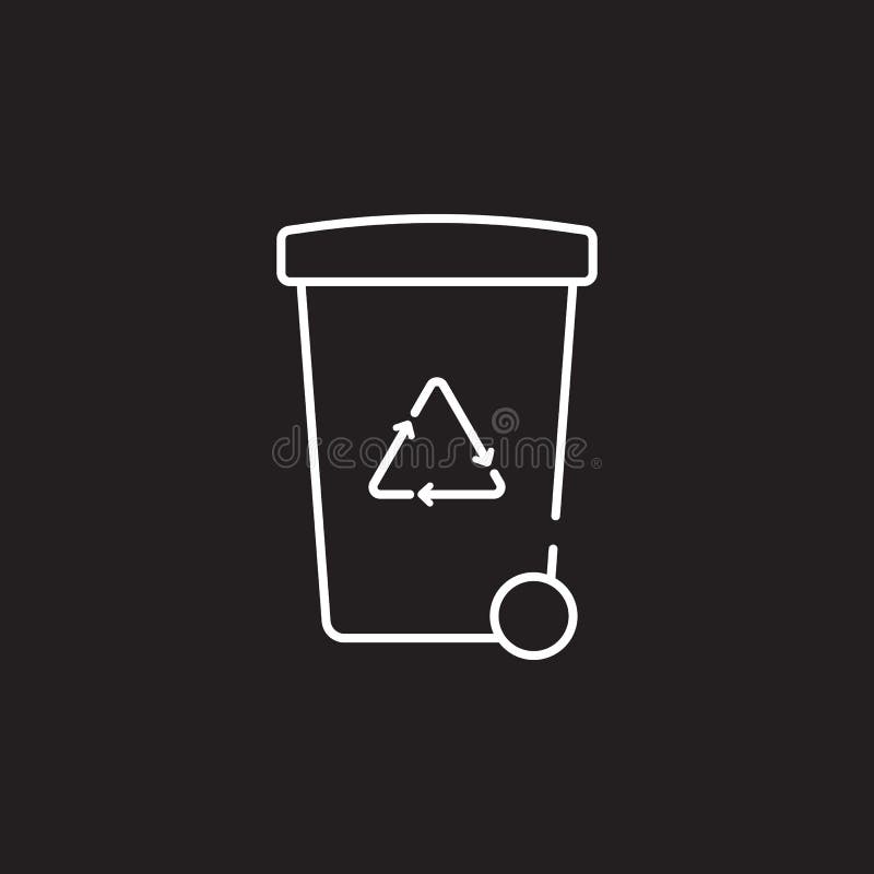 Recycling of Garbage Icon. Simple Element Illustration. Recycling of ...