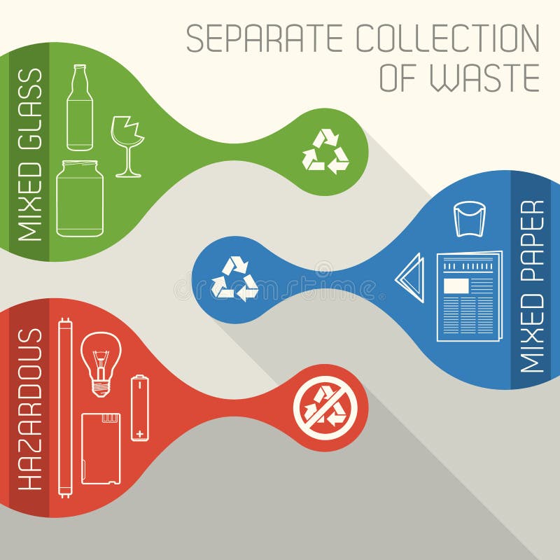 Recycling Hazardous Waste Banners Stock Illustrations – 6 Recycling ...