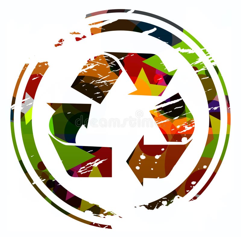 Recycling Icon, Made of Recycled Materials, Vector, Recyclable Package ...