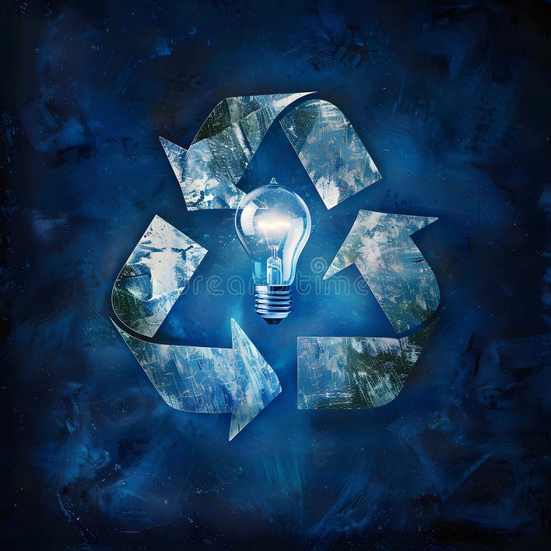 Recycling and Innovation: a Bright Idea for a Sustainable Future Stock ...