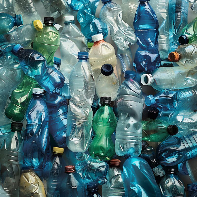 Recycling of Plastic Bottles. Pollution of the Environment by Plastic ...