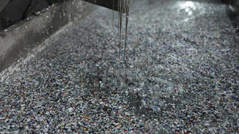 Recycling Plastic by Dissolving in a Metal Container. a Large Amount of ...
