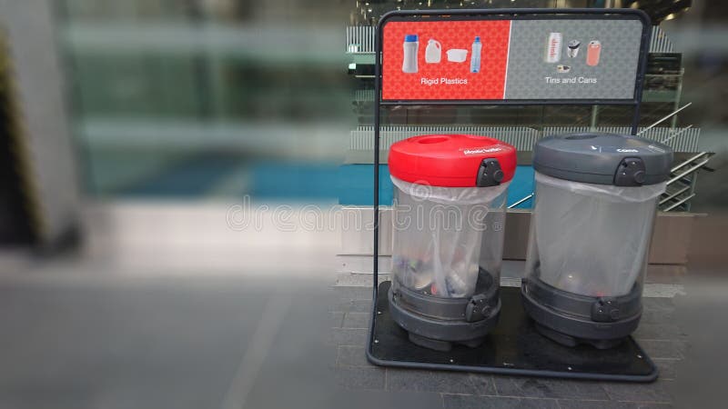 Recycling Rubish Bins editorial photo. Image of rubish - 166129636