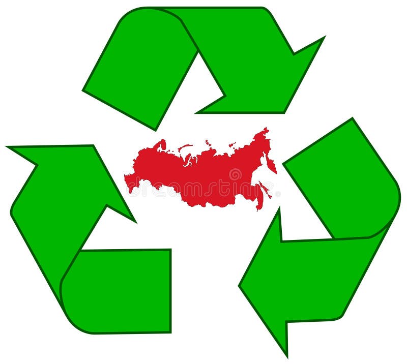 Recycle logo and trash stock vector. Illustration of hand - 5705835