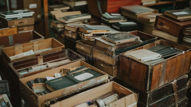 Recycling Sale of Secondhand Books Stock Photo - Image of room, paper: 337647526