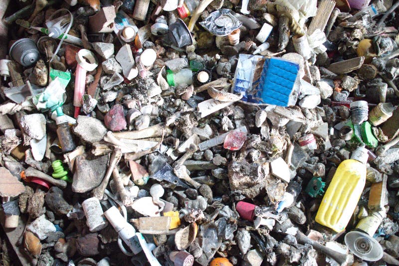 Recycling, Shredded Plastic Stock Photo - Image of yard, electronics ...