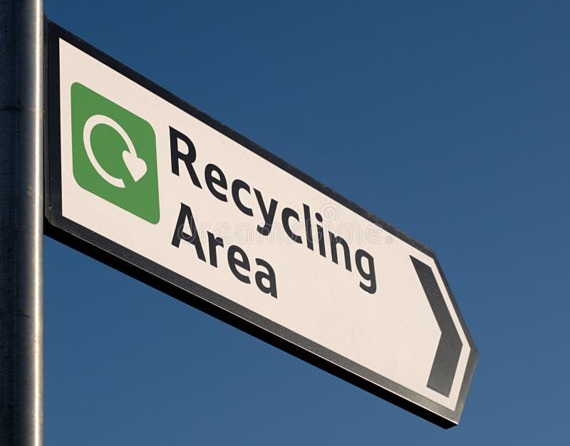 Recycling Sign stock photo. Image of concept, renewable - 17550258