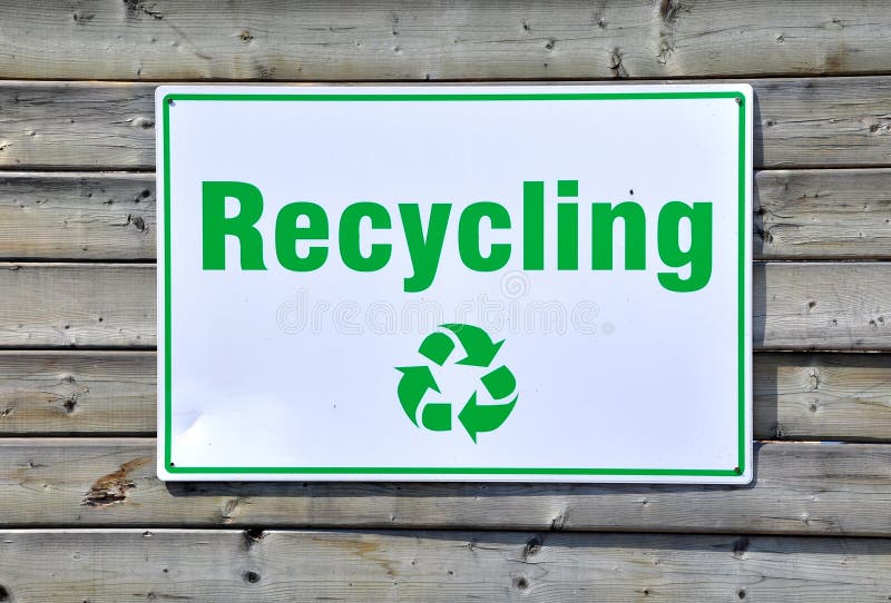 Recycling sign stock photo. Image of friendly, canadian - 40638054