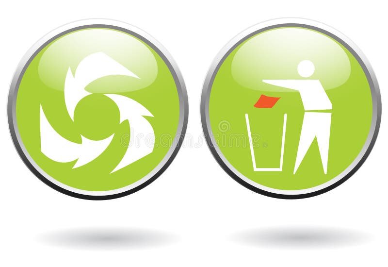 Recycling sign stock vector. Illustration of movement - 13941640