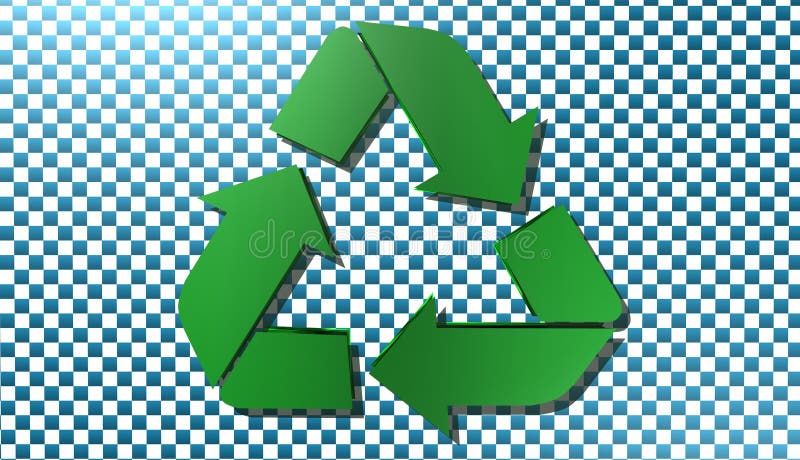 Recycling Sing,illustration Stock Illustration - Illustration of ...