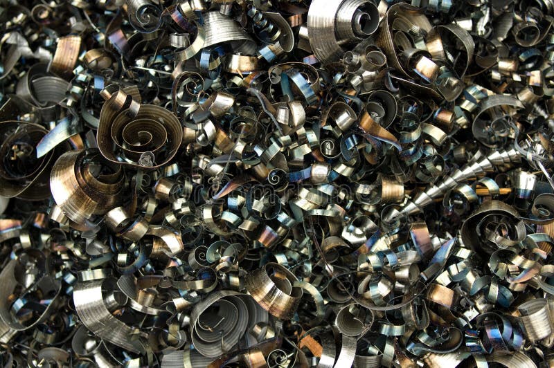 Recycling swarf stock photo. Image of earth, chips, bales - 8534858