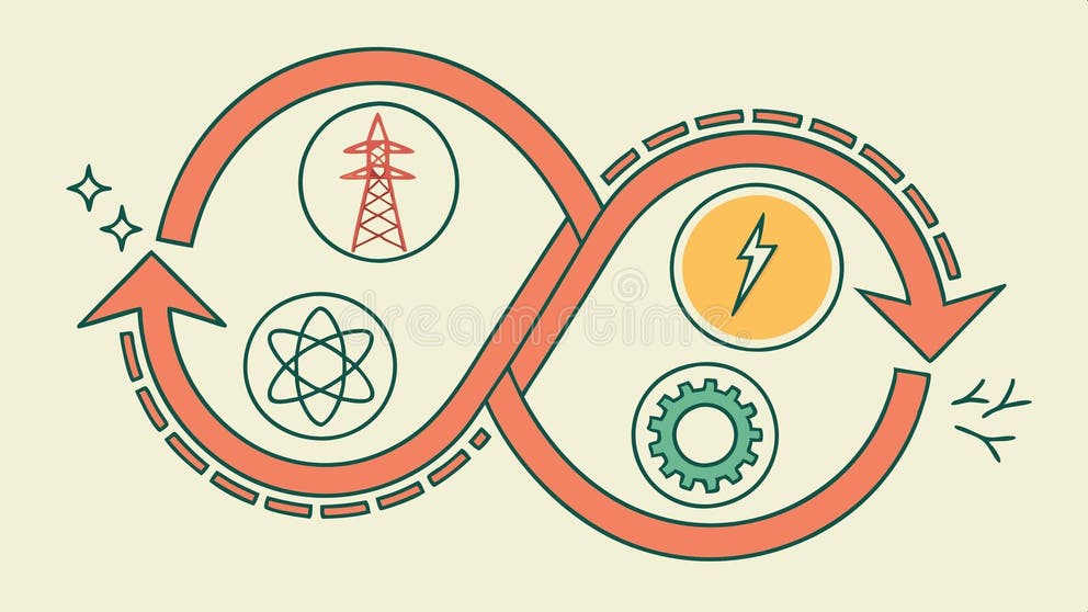 Recycling Symbol Infinity Loop, Sustainability and Eco Design Vector ...