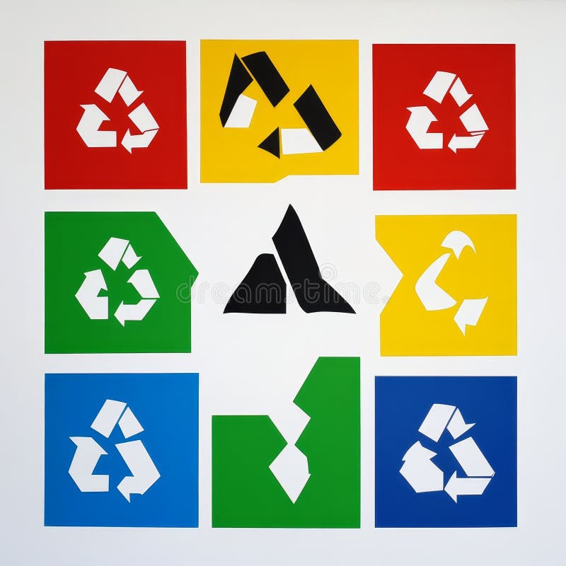 Recycling Symbol, Recycle Sign, Vector Eps 10. Stock Illustration ...
