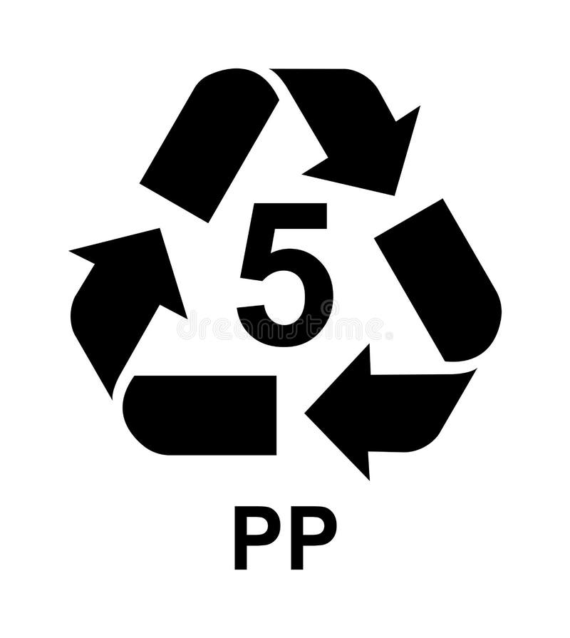 Plastic Recycling Symbol Pp Stock Illustrations – 254 Plastic Recycling ...