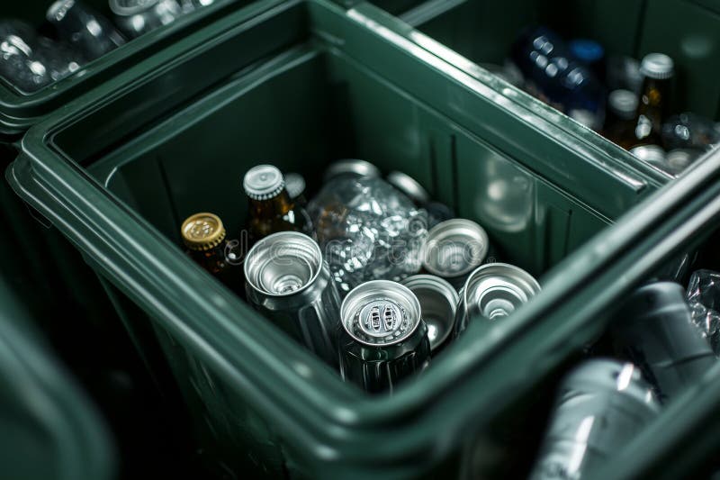 Recycling Waste by Separating Plastics, Metals, and Papers into Large ...