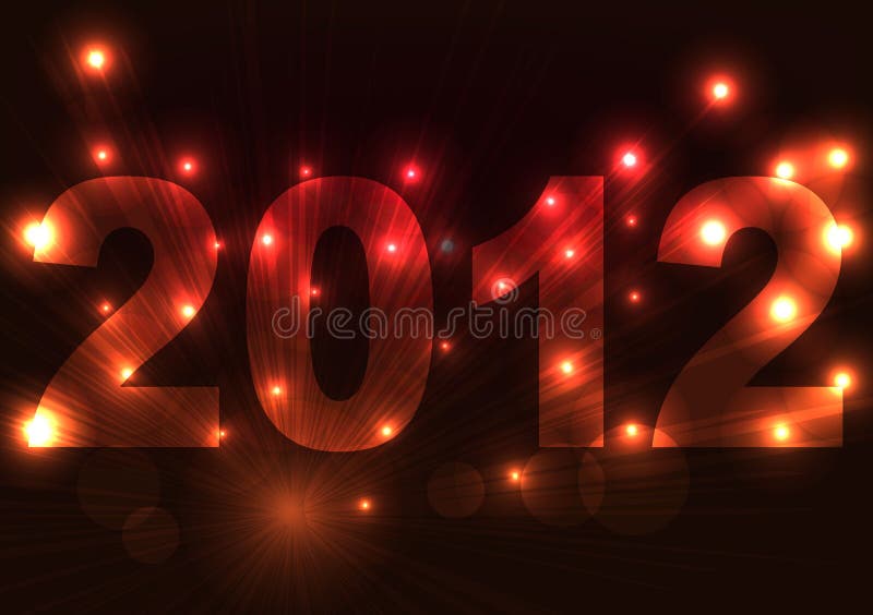 Red_2012 stock vector. Illustration of corporate, abstract - 21849637