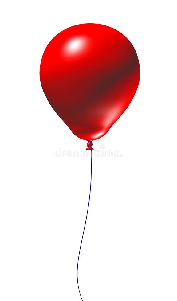Single Red Balloon String Stock Illustrations – 774 Single Red Balloon ...