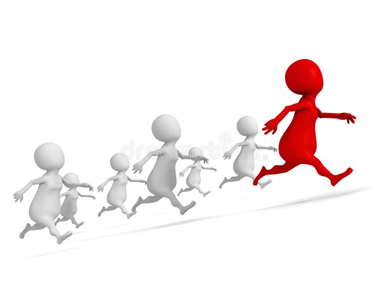 3d Man Competition Stock Illustrations – 14,198 3d Man Competition ...