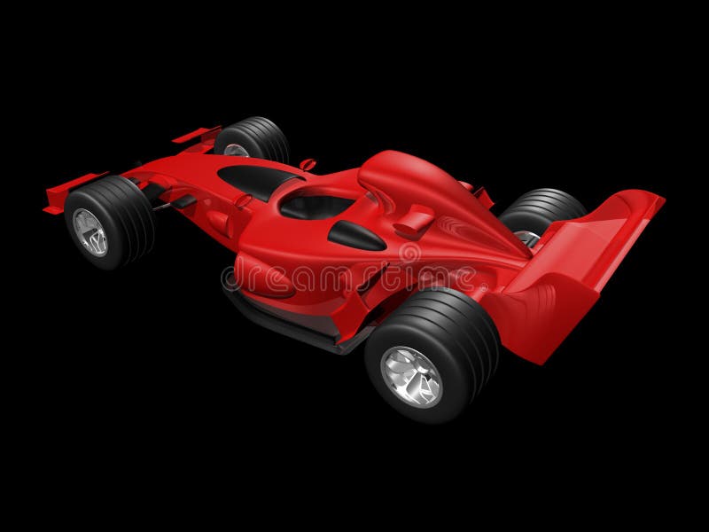 Indy Race Car Vector Illustration Stock Vector - Illustration of vector ...
