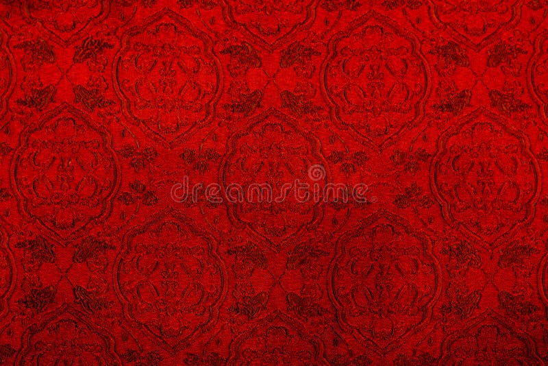 Chinese Red Textured Pattern in Filigree for Backg Stock Image - Image ...