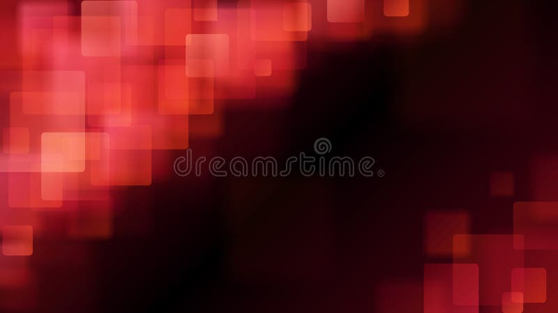Red Abstract Background of Blurry Squares Stock Vector - Illustration ...