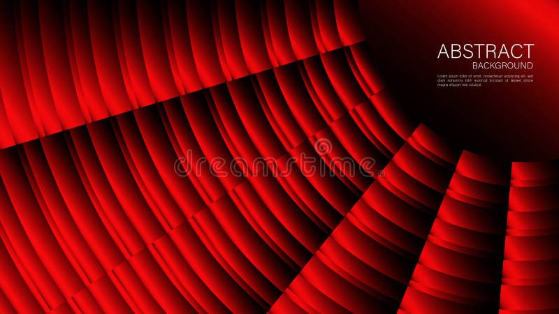 Red Abstract Background, Geometric Vector, Minimal Texture, Web ...