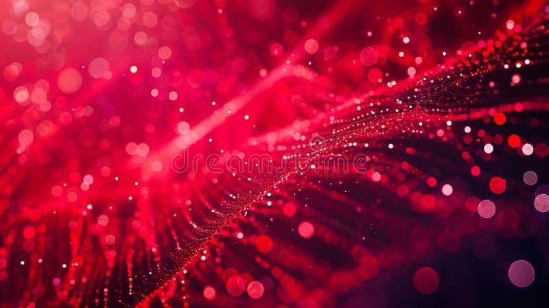 Red Abstract Background with Light Rays Stock Photo - Image of line ...