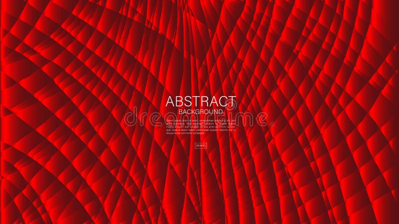 Red Abstract Background, Polygon Vector, Geometric Vector, Minimal ...