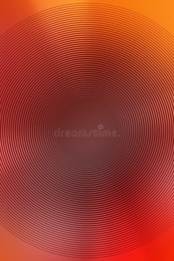 Red Abstract Background Radial Circle. Bright Light Stock Illustration ...