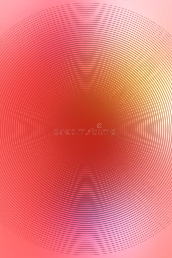 Red Abstract Background Radial Circle. Light Motion Stock Illustration ...