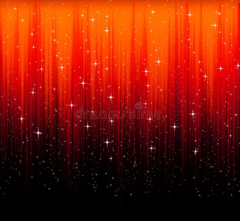 Red Abstract Background with Stars Stock Illustration - Illustration of ...