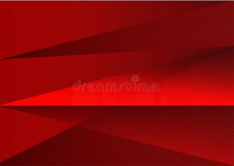 Red Abstract Background Vector Triangle And Straight Line Stock Vector ...