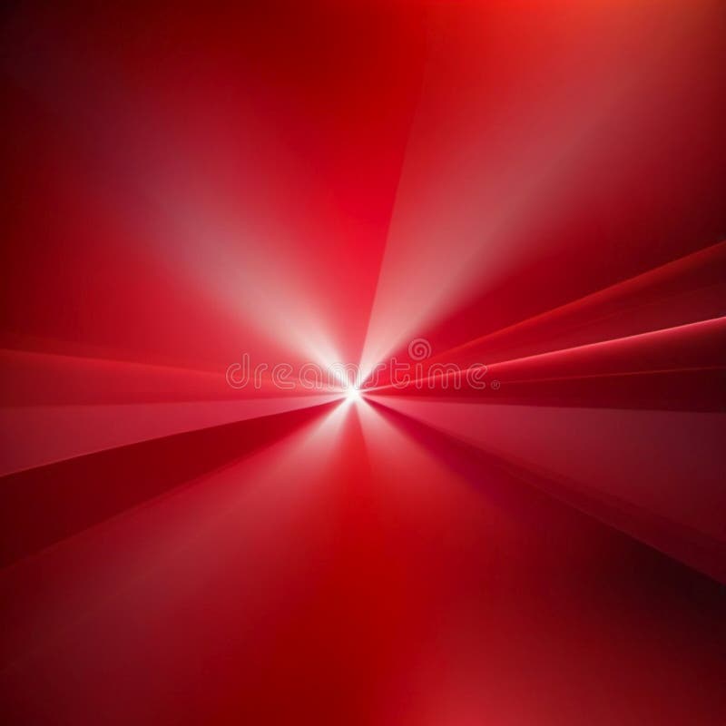Red Abstract Beautiful Glowing Smooth Gradient Background with Rays and ...
