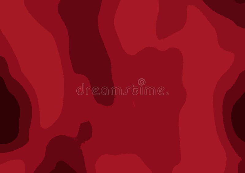 Red Abstract Camouflage Pattern Modern Aesthetic Stock Illustration ...