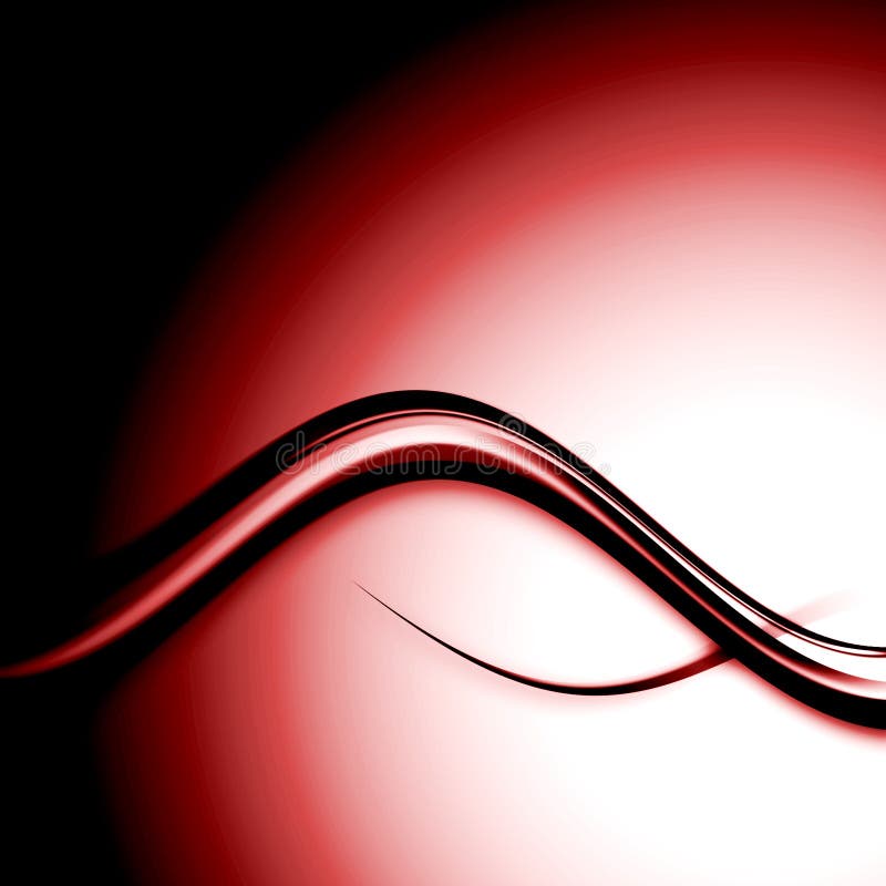 Red abstract composition stock illustration. Illustration of backdrop ...
