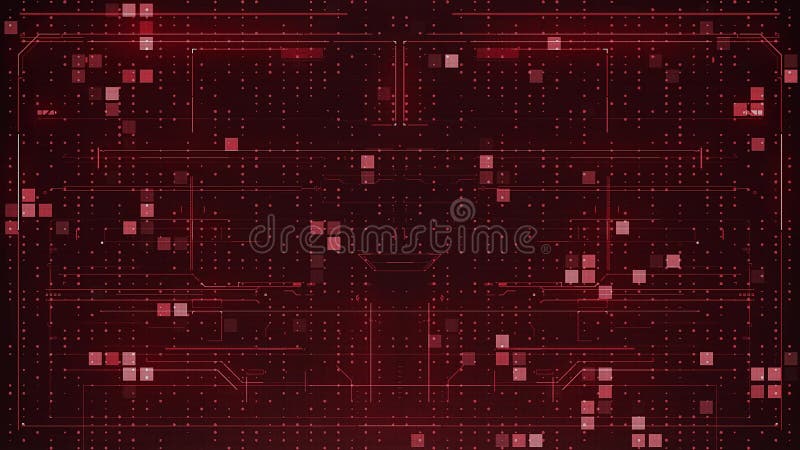 Red Abstract Digital Background Stock Footage - Video of banner, energy ...