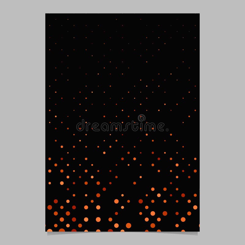 Red Abstract Dot Pattern Brochure Background - Vector Stationery Design ...