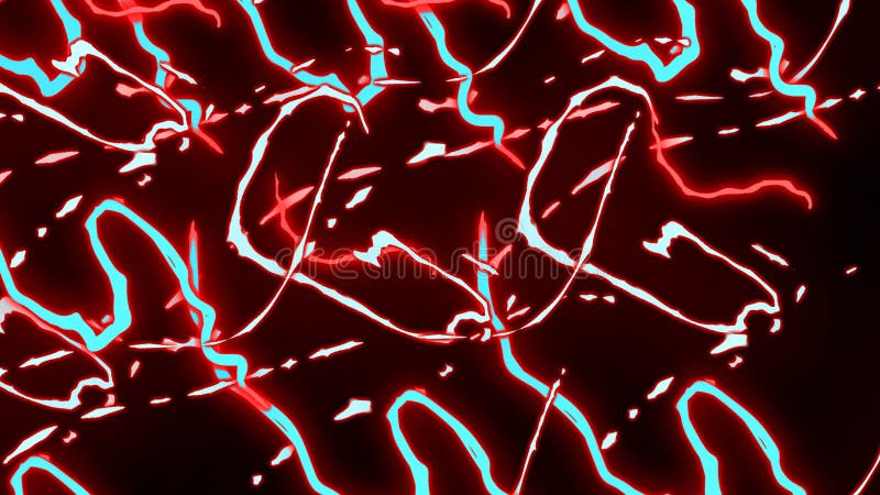 Red Abstract Energy Light Strings or Waves Background Stock ...