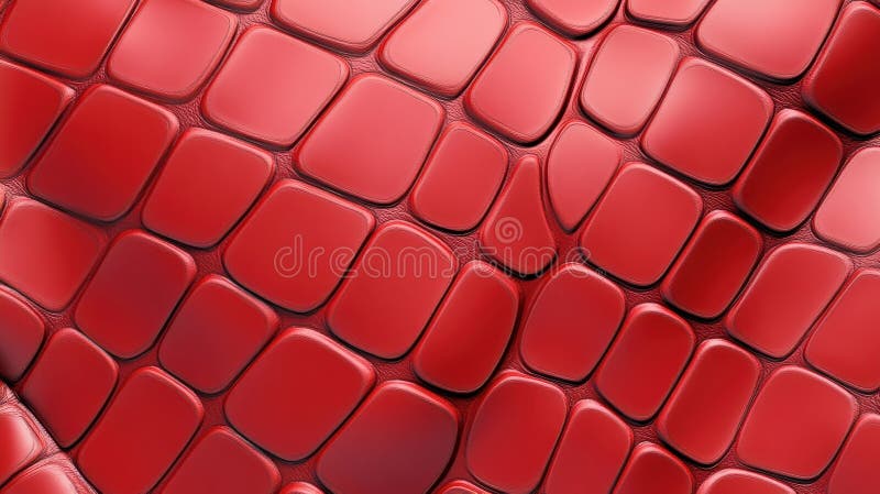 Red Abstract Geometric Background with 3d Rectangular Shapes Stock ...