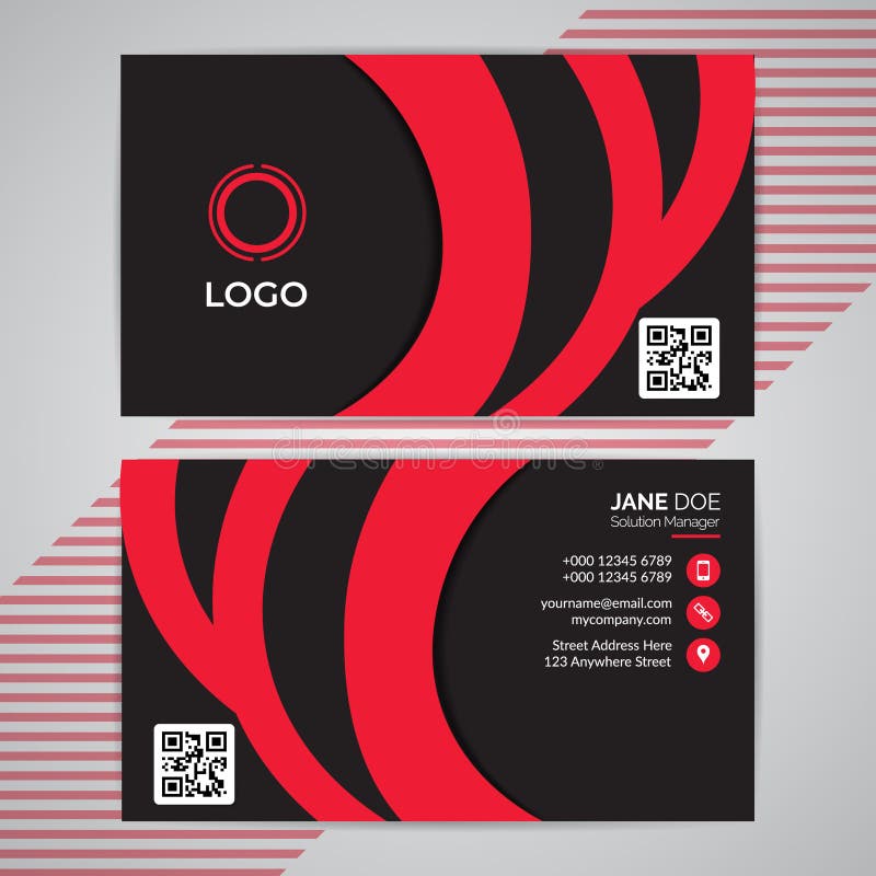 Professional Id Card Red Stock Illustrations – 343 Professional Id Card ...