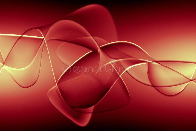 Red abstract illustration stock illustration. Illustration of dynamic ...