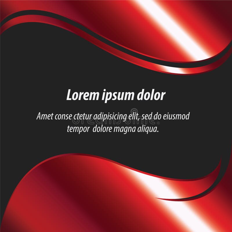 Red Abstract Layout , Background and Vector Design Stock Illustration ...