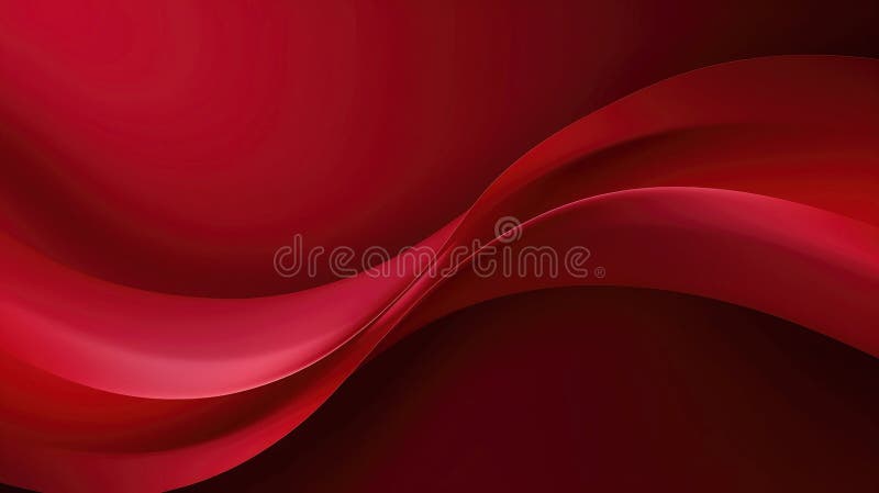Red Abstract Line and Wave Gradient Background, Generative Ai Stock ...