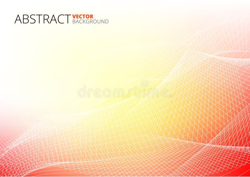 Red Abstract Lines stock vector. Illustration of abstract - 38249607